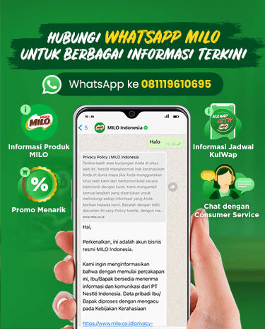 Tambahkan Energi Dengan Milo | MILO Indonesia