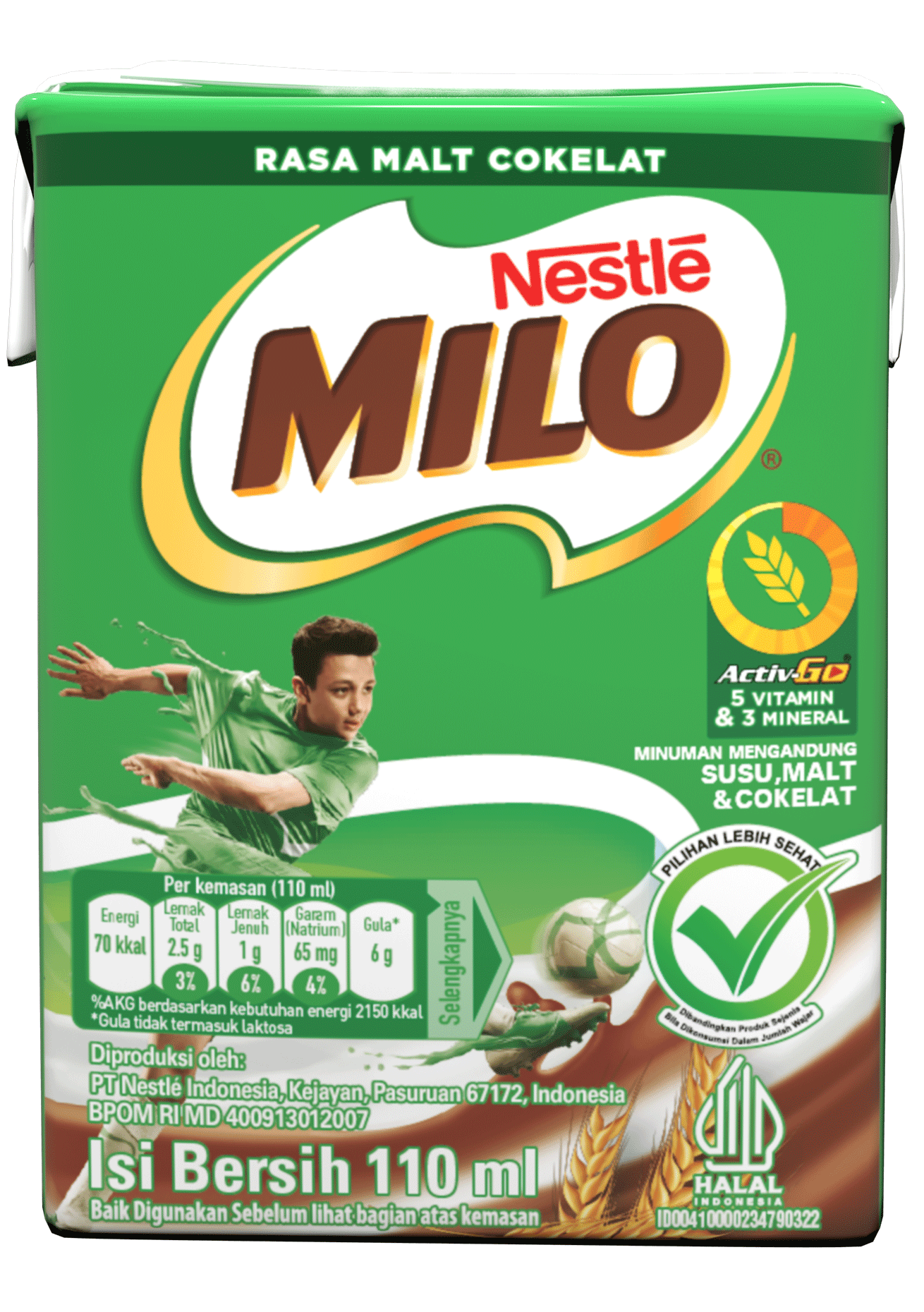 Produk Susu Milo Kotak UHT 110ml | MILO Indonesia