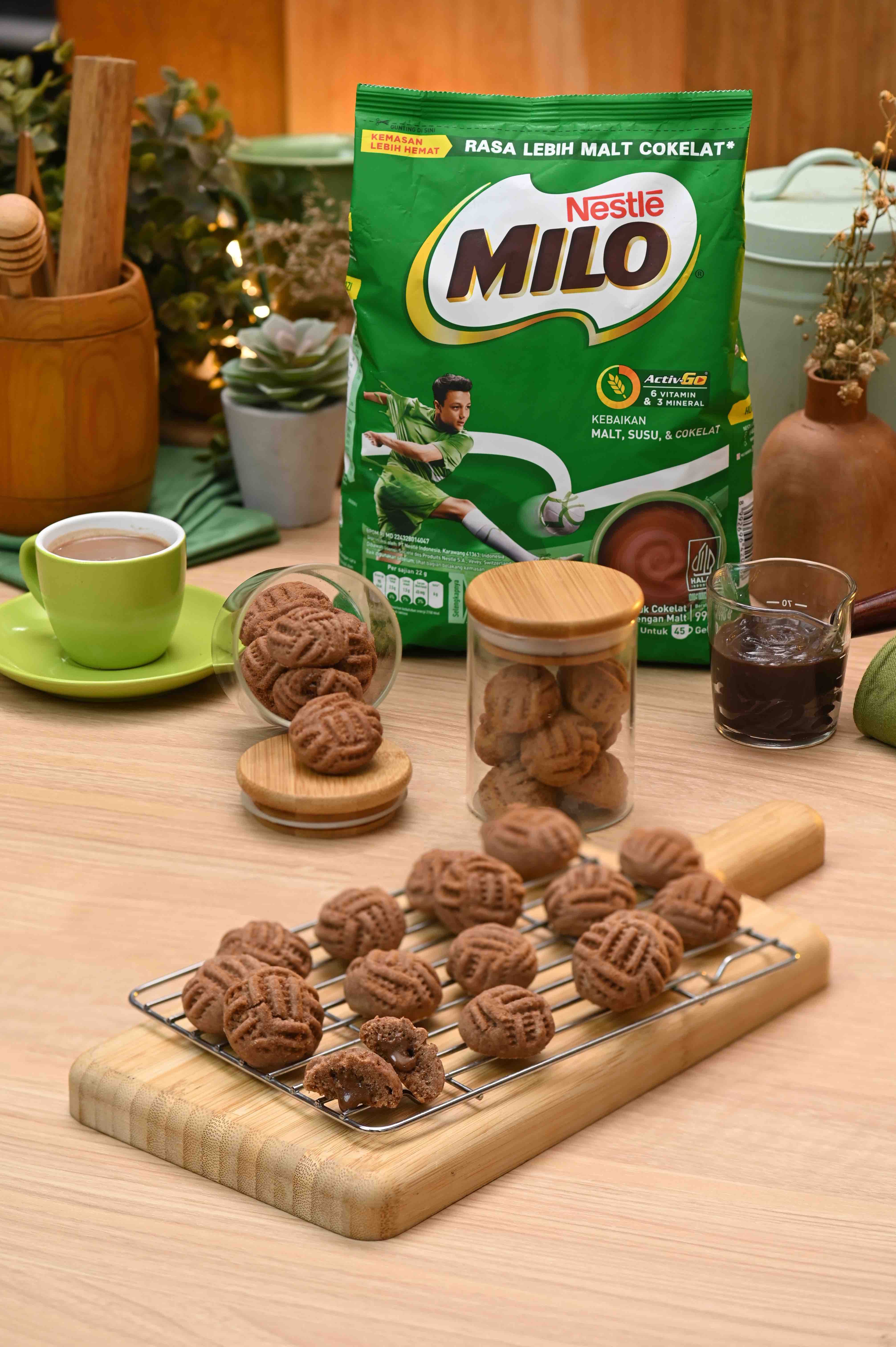 Resep Kreasi Butter Cookies MILO | MILO Indonesia