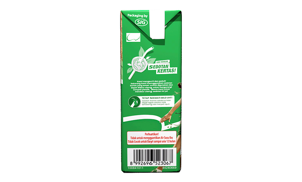 Produk Milo Kotak UHT 4x180ml | MILO Indonesia