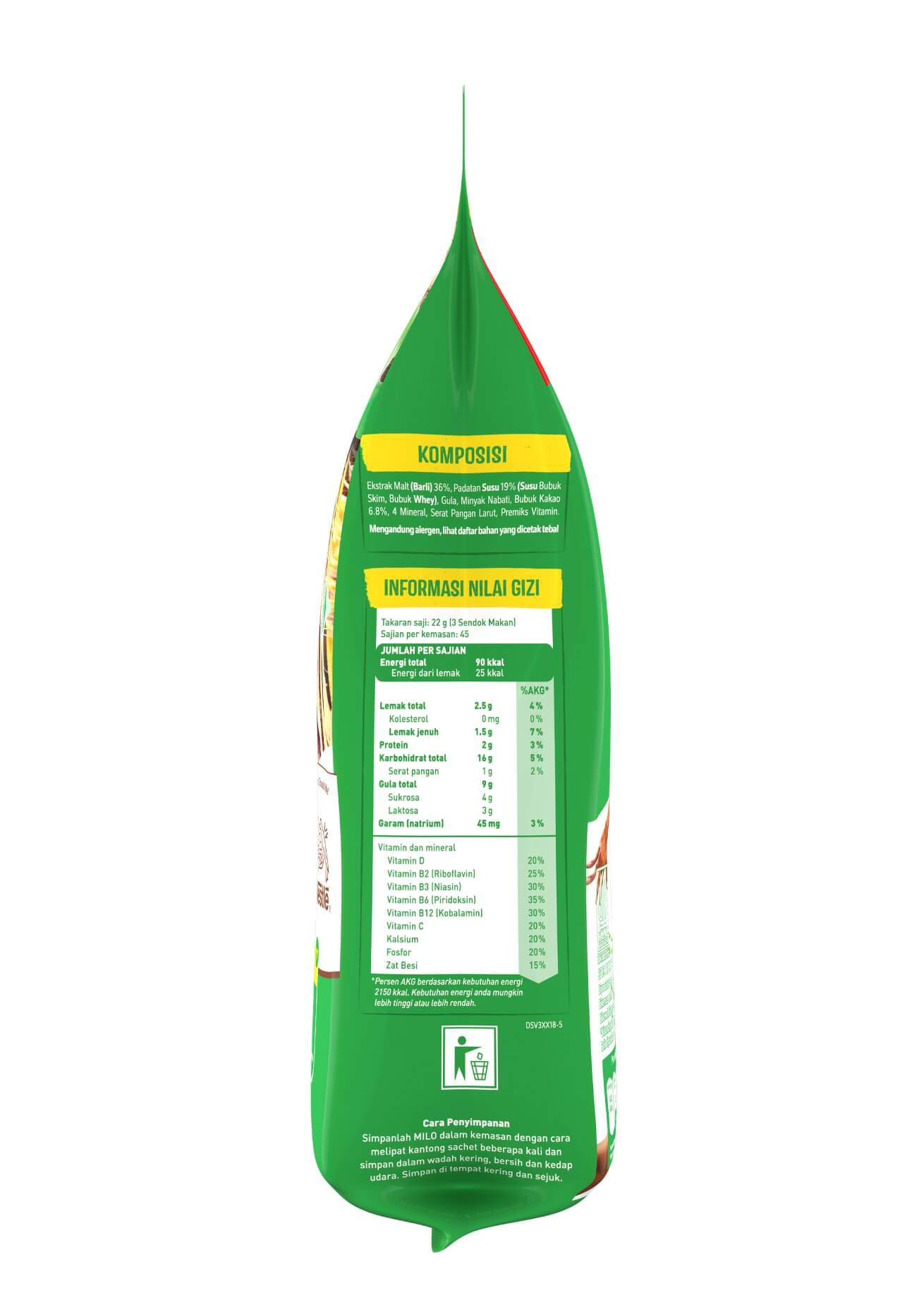 Produk Milo Activ-Go Pouch 990g | MILO Indonesia